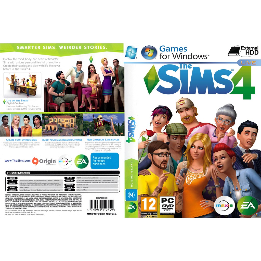 The Sims 4 Deluxe Edition PC GAME Offline [Pendrive INSTALLATION ...