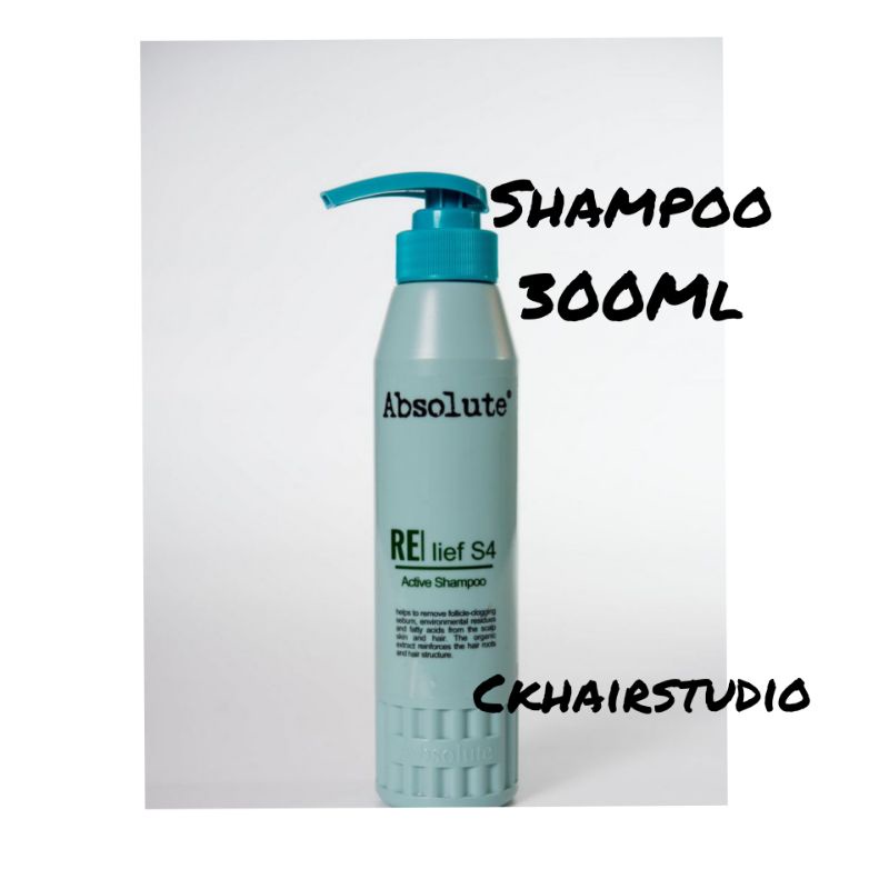 Absolute Active Shampoo (300ML) 绝对活性洗发水 Syampu Aktif Mutlak | Shopee ...