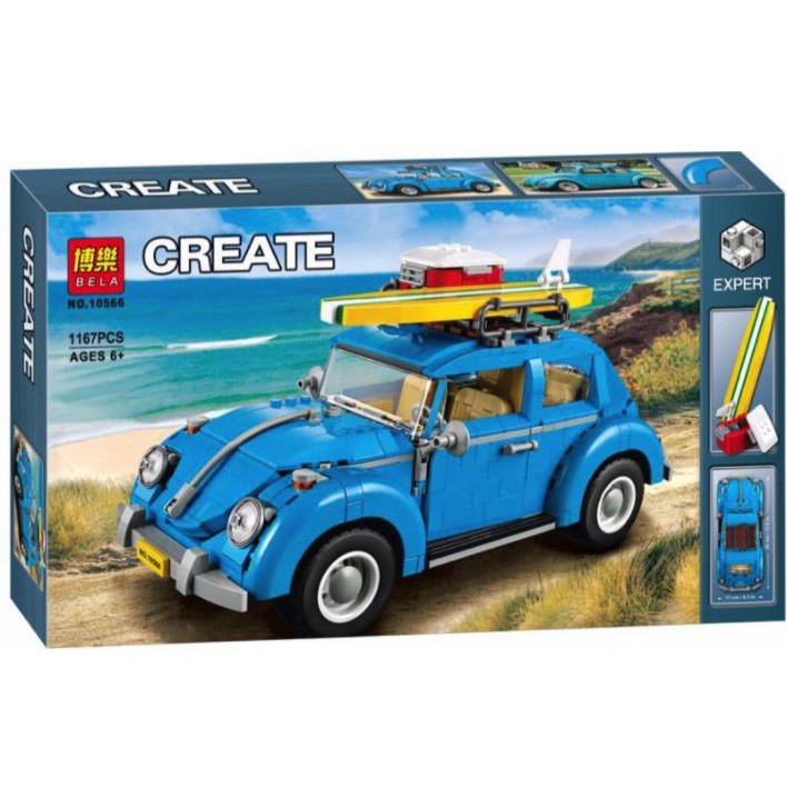 VOLKSWAGEN BEETLE BUILDING BLOCKS (10566) | Shopee Malaysia