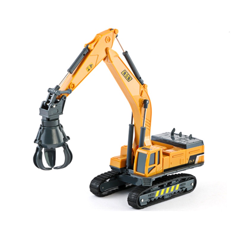 Kavy crane model toy made of ABS plastic with rubber wheels, rotates ...