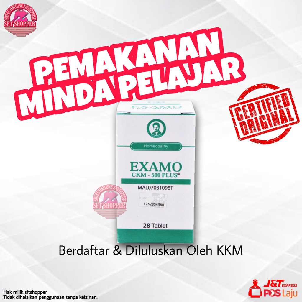 EXAMO CKM 500 PLUS @ Examo Hijau - Suplemen Minda Neuro Terbaik Nutrisi ...