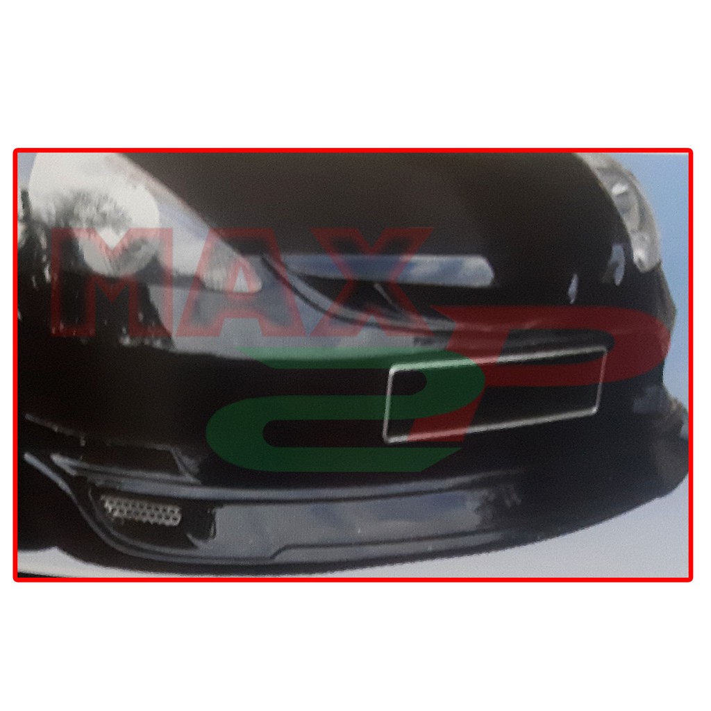 Honda Jazz Full Bloom Style Front Skirt Bumper Lower Lip Spoiler ...
