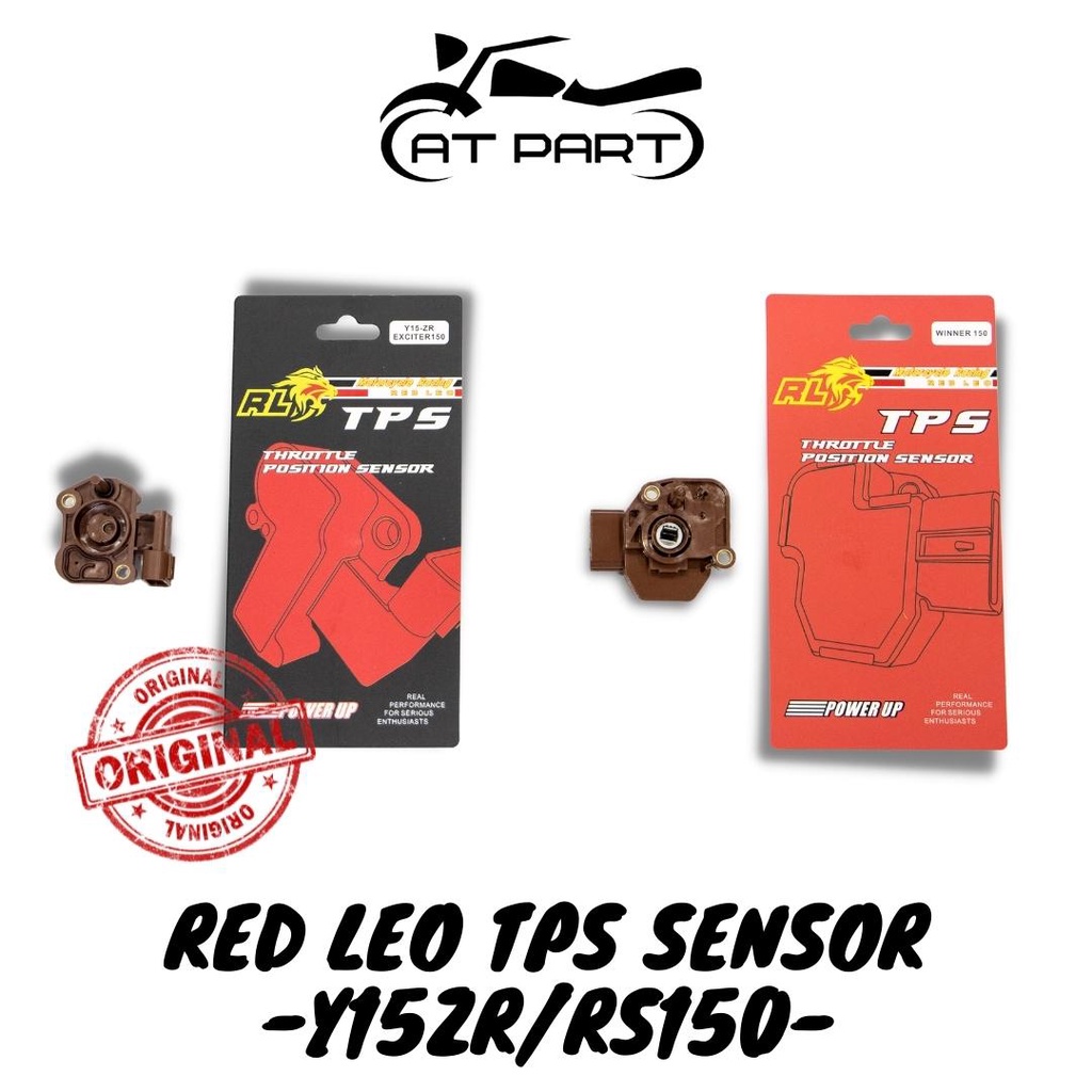 RED LEO RACING TPS FOR Y15ZR DAN RS150 ORIGINAL 100% DARI ESR MOTOR ...