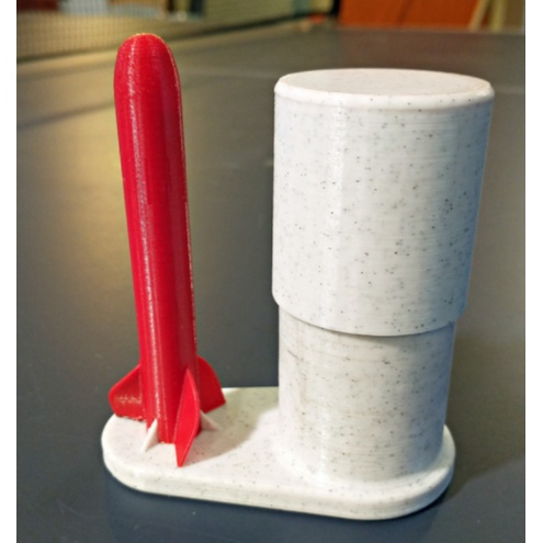 3D Printed Desktop Rocket Launcher | Shopee Malaysia