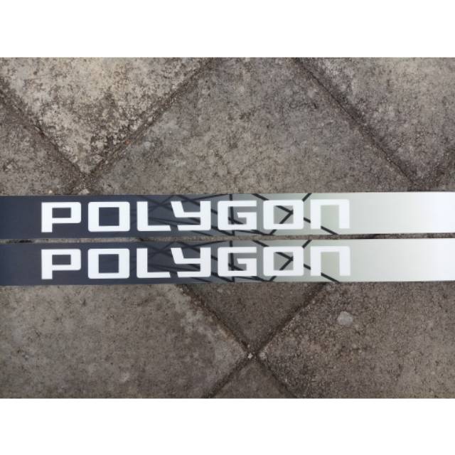 Lower frame sticker Decal (Downtube) polygon xtrada casacade sisiku ...