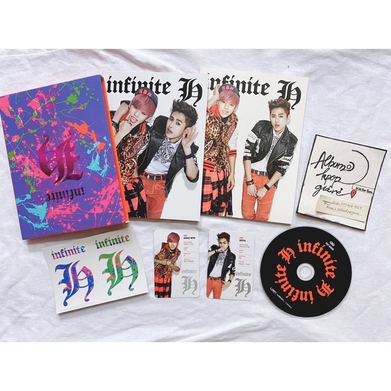 Infinite H album Solo Has Opened Sealed, Including Full Items As Shown ...