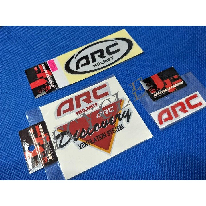 Sticker Helmet ARC Discovery Sticker ARC | Shopee Malaysia