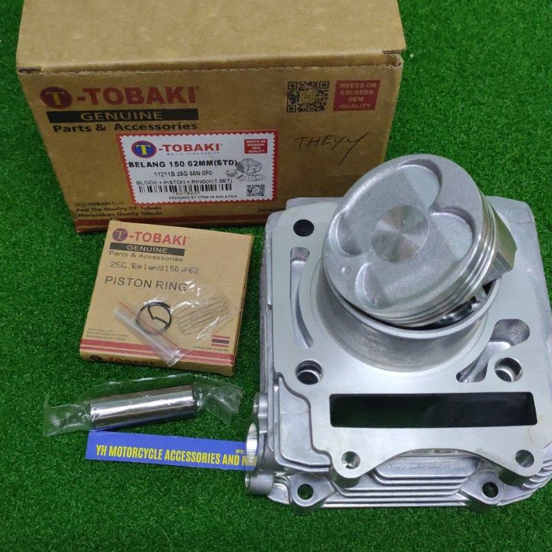 suzuki belang150 62mm(std) block full set jenama tobaki | Shopee Malaysia