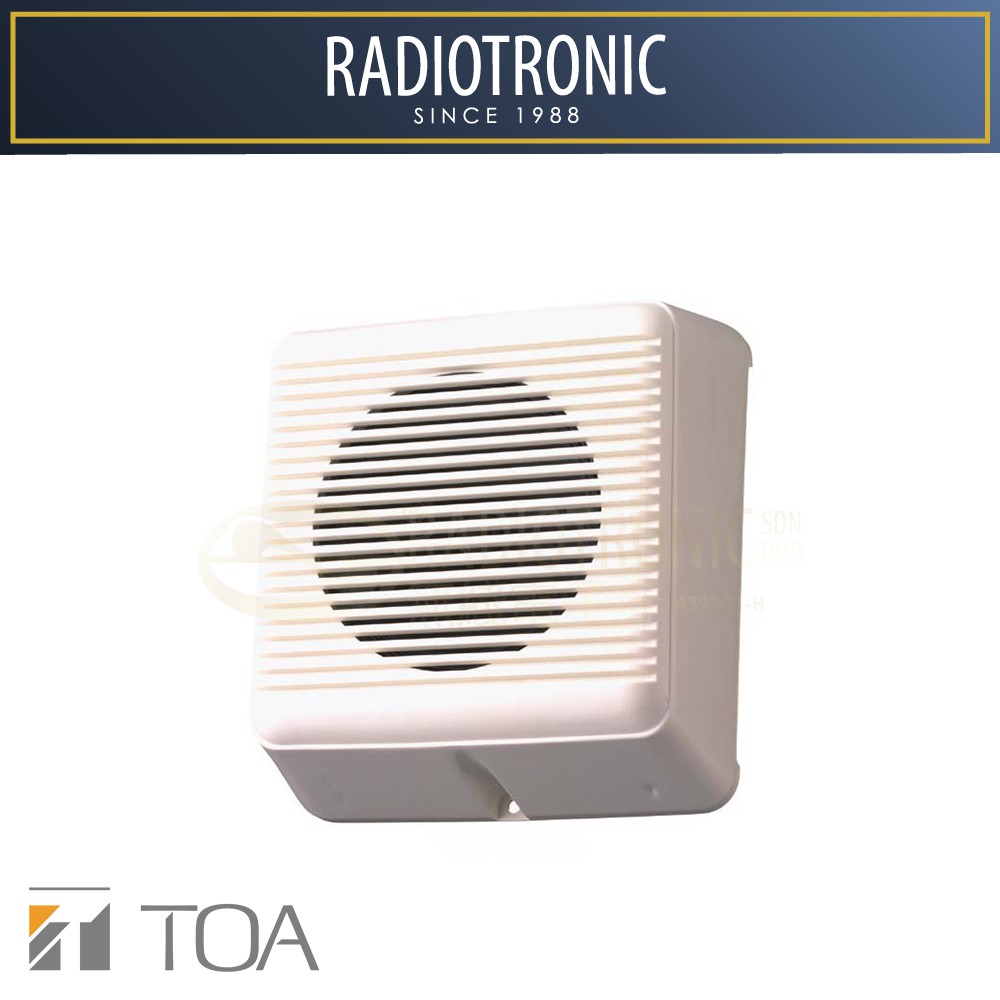 TOA 6W Wall Mount Speaker BS-633A (1 Unit) | Shopee Malaysia