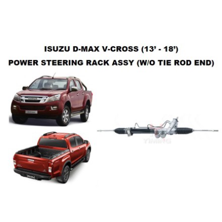 Steering rack ISUZU DMAX V-CROSS (13' - 18') POWER STEERING RACK ASSY ...