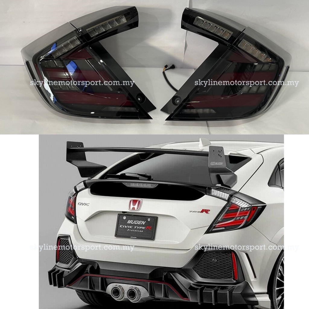 Honda Civic Fc Fk7 FK8 1.5 2.0 Led Tail Lamp Light Bar Type R Hatchback 2016 2020 | Shopee Malaysia