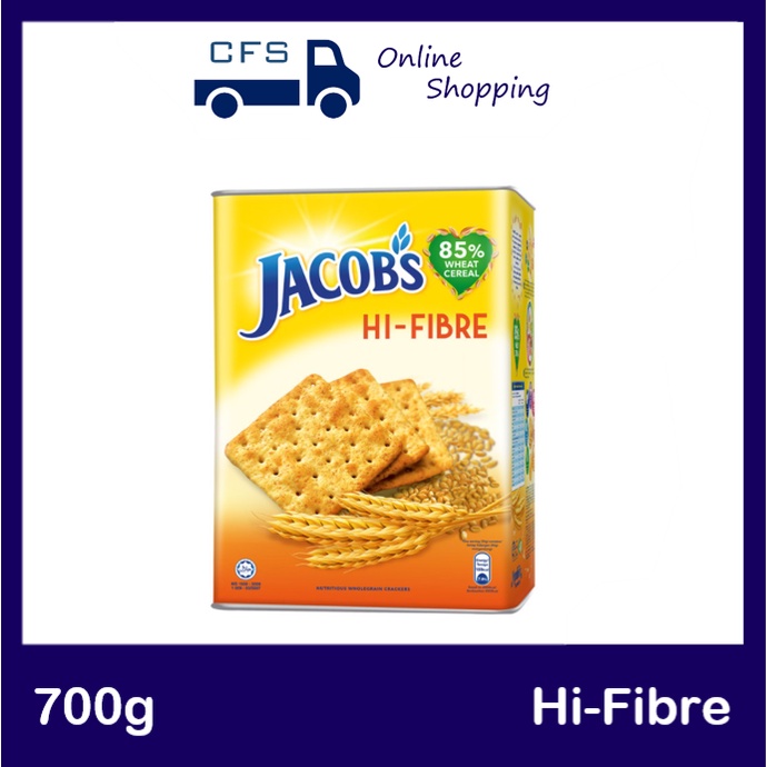 Jacob's High Fibre Crackers Tin (600g) | Shopee Malaysia