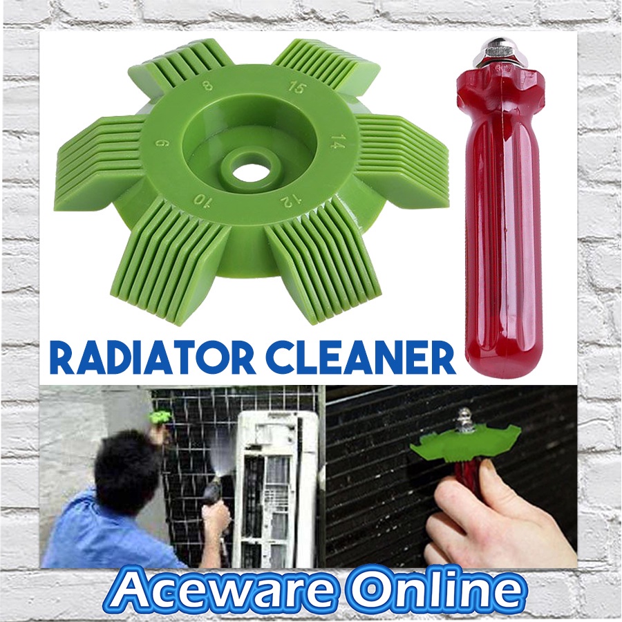 Universal Plastic Car Aircond Cleaner Radiator Condenser Coil Comb AC ...