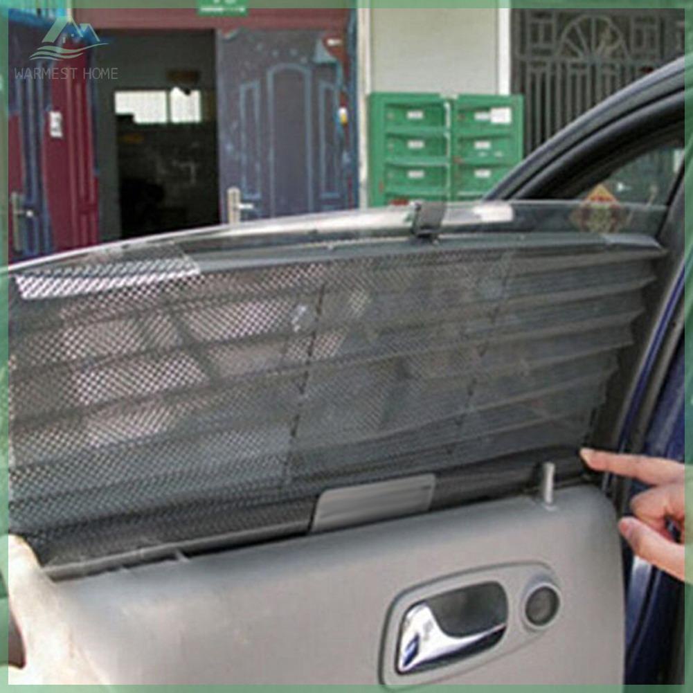 {Warm} Car Window Sunshade Curtain Black Side Rear Window Mesh Visor ...