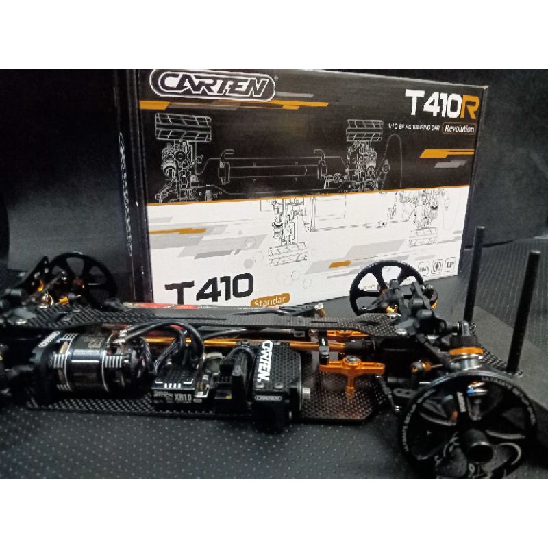 CARTEN T410R 1:10 EP TOURING CAR(electronic not included) | Shopee Malaysia