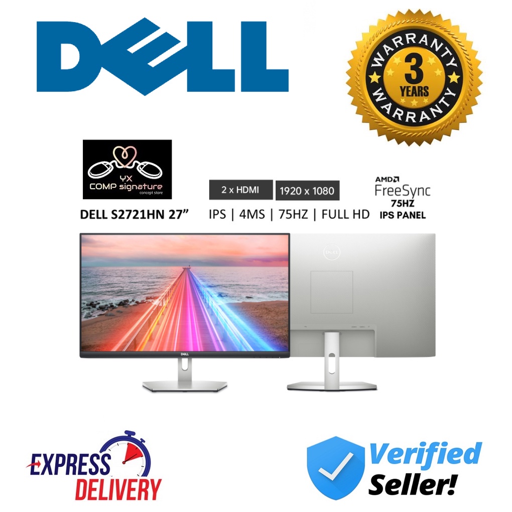 DELL S2721HN 27" / S2421HN 24" FHD | IPS | 4ms - AMD Freesync 75Hz ...