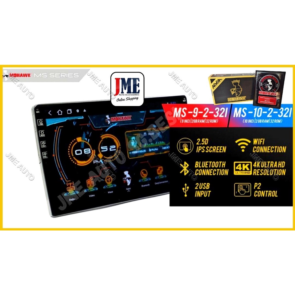 [INSTALLATION] MOHAWK (2RAM+32GB) CAR ANDROID PLAYER 9"/10" INCH ...