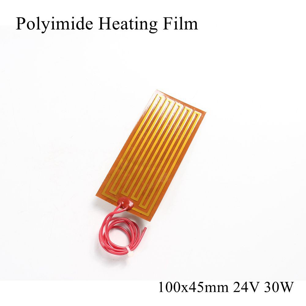 5V 12V 24V PI Heating Film Plate Polyimide Heating Electric Heated ...
