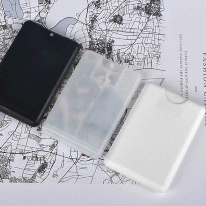 REFILLABLE PORTABLE POCKET SPRAY BOTTLE PERFUME SANITIZER DISINFECTANT ...