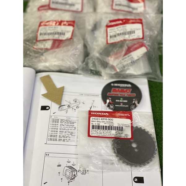EX5 SPROCKET TIMING CHAIN DREAM ORIGINAL 100% HONDA | Shopee Malaysia