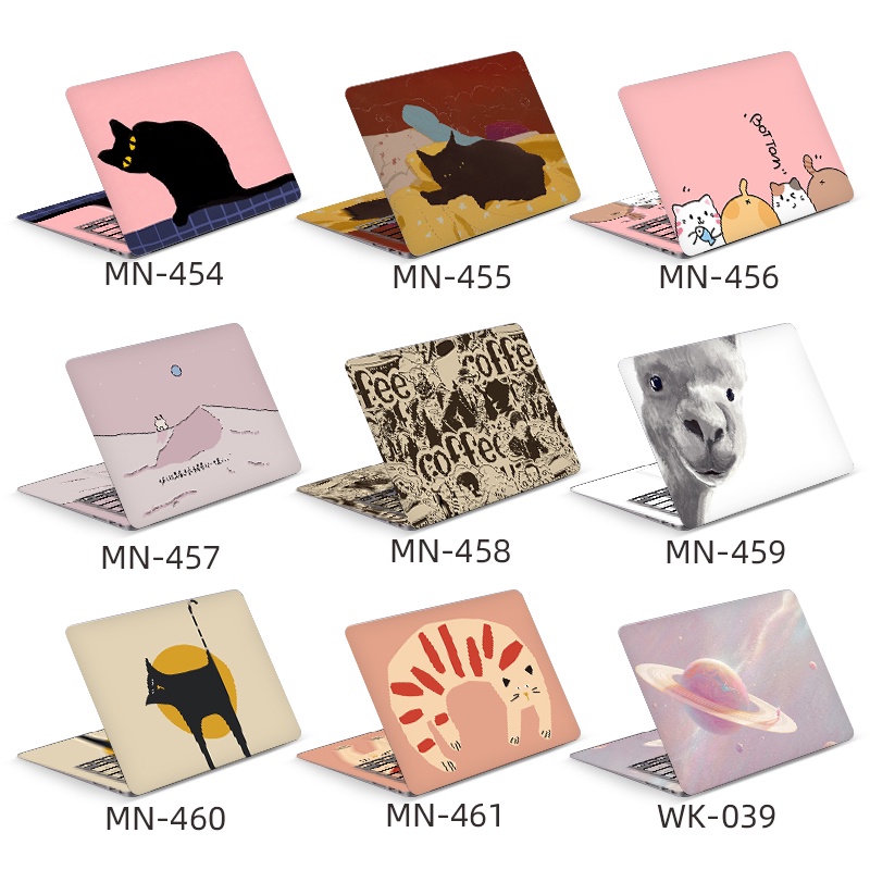 Laptop Stickers 11, 12, 13,14 inch | Laptop skin | cat | Shopee Malaysia