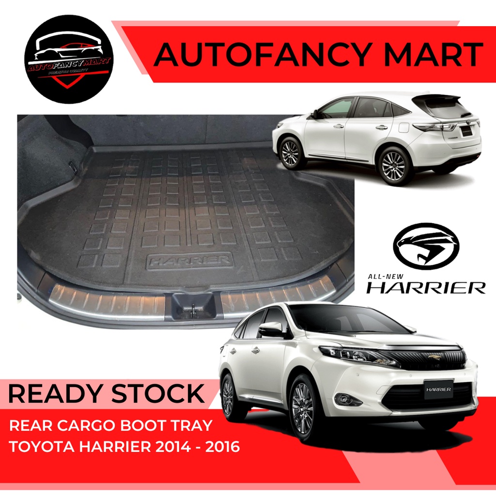 TOYOTA HARRIER 2014 2015 2016 XU60 CARGO SPACE BOOT TRAY HIGH QUALITY ...
