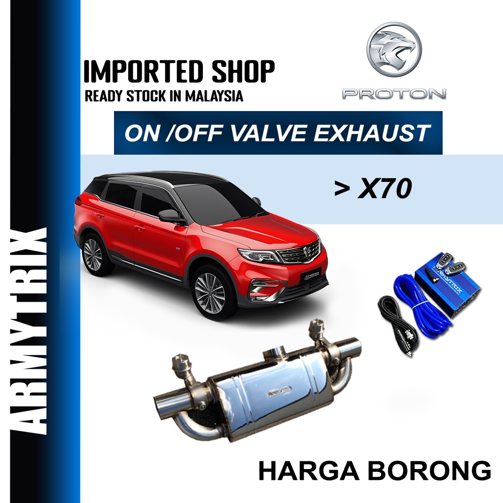 ARMYTRIX VALVETRONIC EKZOS SET WITH CONTROL FOR PROTON X50 X70 | Shopee ...