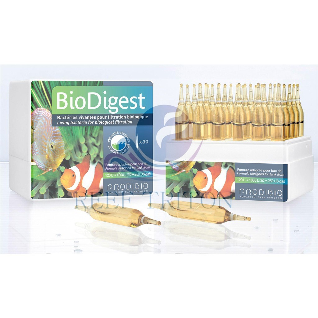 Prodibio Bio Digest 1 vial (30 Vials 1 box) Aquarium nitrifying ...