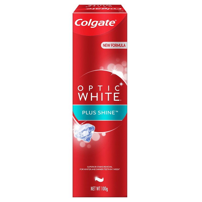 Colgate Optic White Plus Shine Toothpaste (100g) | Shopee Malaysia