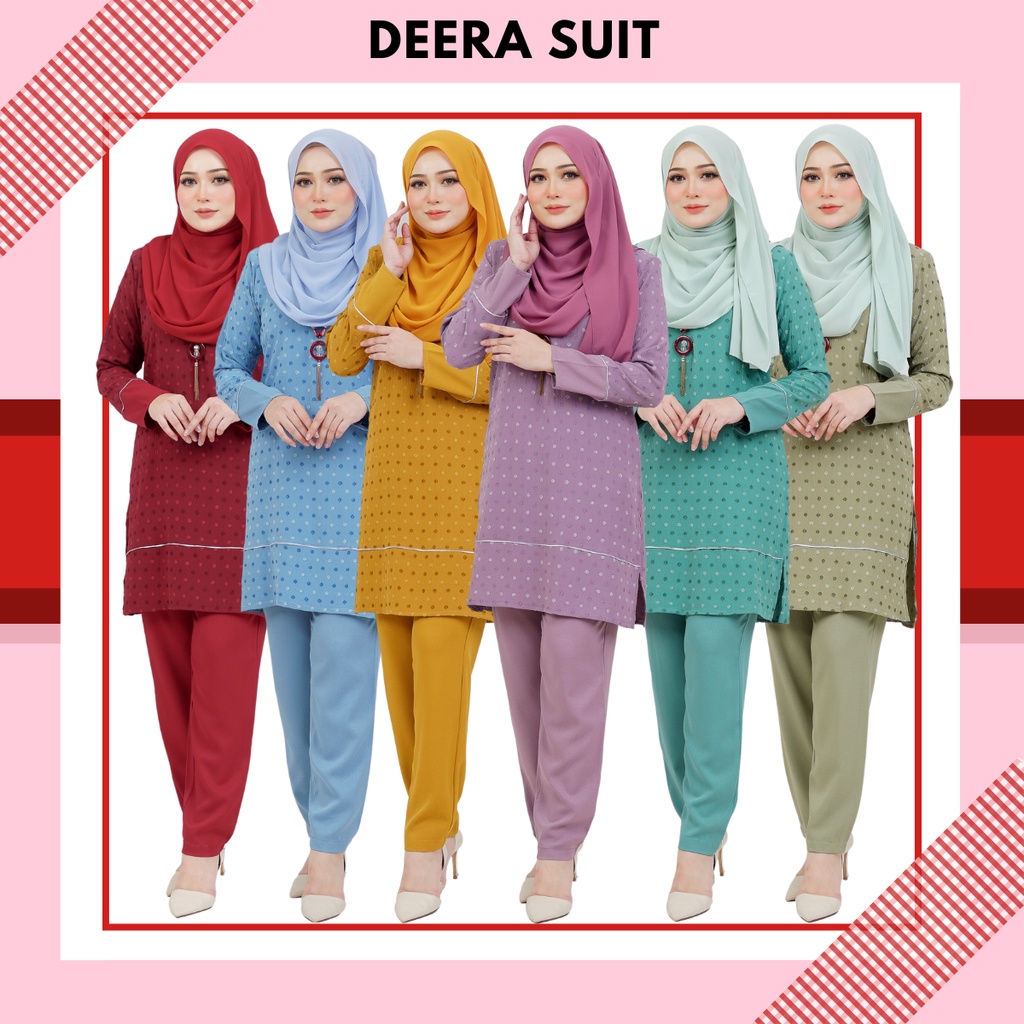 suit muslimah DEERA SUIT | Shopee Malaysia