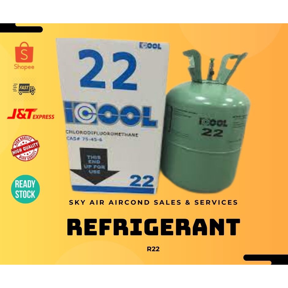 Air Conditioner Refrigerant R22 / R32 / R410 /13.6KG / 30 lb Gas For ...