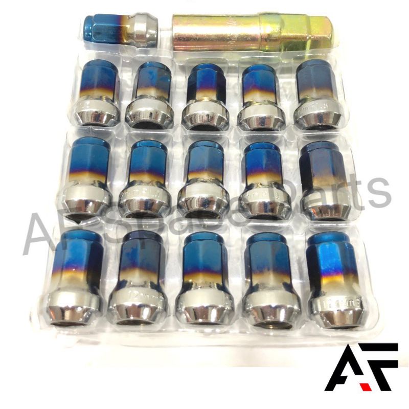 16Biji Wheel Nut Besi Axia,Bezza,Myvi,Ativa,Alza,Kelisa,Kenari,Kancil ...