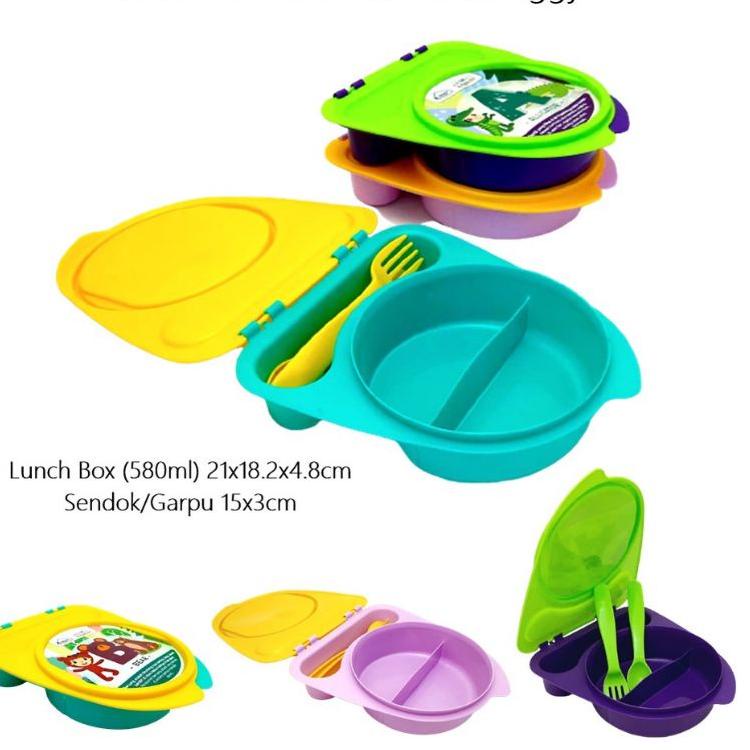 Lunch Box Children's Bento Lunch Box 2 compartments + Amalfi biggy ...
