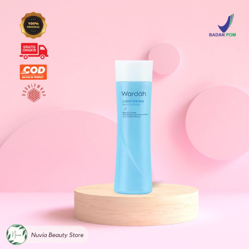Wardah LIGHTENING MILK CLEANSER (Bottle Packaging) | Shopee Malaysia