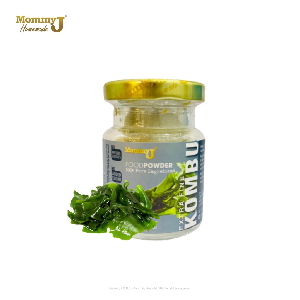 MommyJ (Exp 29/04/2025) Extra Fine Kombu Powder 40grams 6months ...