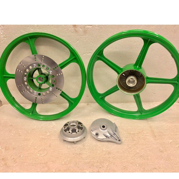 AR 125 SPORT RIM GREEN /BLACK /GOLD (ENKEI) | Shopee Malaysia