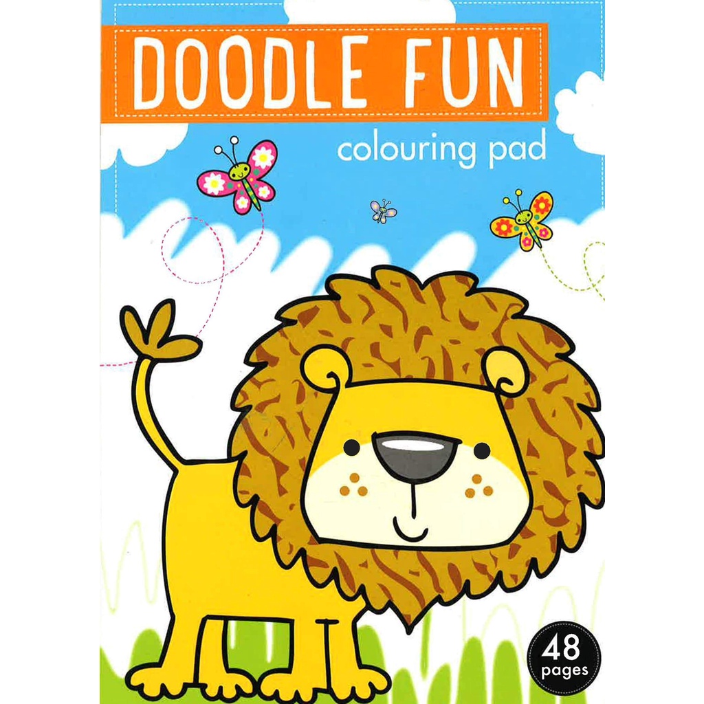 Doodle Fun : Colouring Pad by Make Believe Ideas # Non-Book Stationery ...