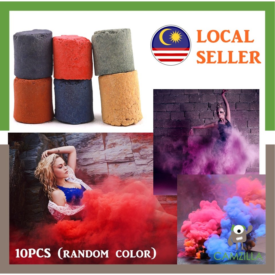 10 Pcs Colorful Smoke Cake For Photography ,Videography（random color ...