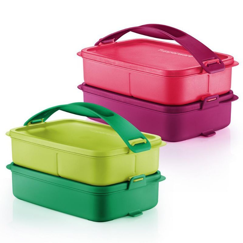 Tupperware Click To Go 900ml with Handle(2pcs / 4pcs) | Shopee Malaysia