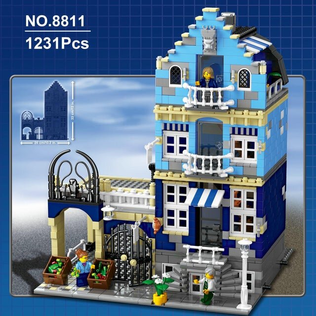 Leji LJ 8811 Creator Expert Factory Market Street (Similar like 15007 ...