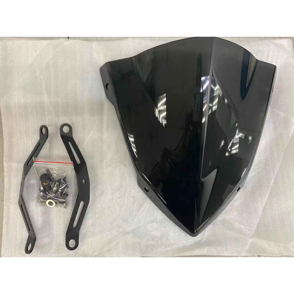 Rapido Yamaha MT-25/MT-03 Black Windshield (Year 2020) | Shopee Malaysia