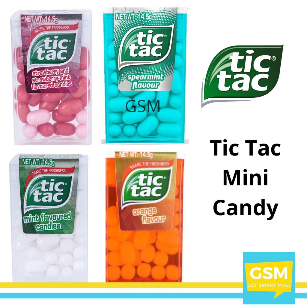 Tic Tac Mini Candy 13/14gm | Shopee Malaysia