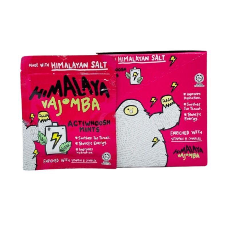 Himalaya Vajomba Actiwhoosh Mints 15g x 12 | Shopee Malaysia