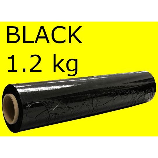 2.2kg Stretch Film Stretch Wrap Parcel ( Transparent Clear / Black ...