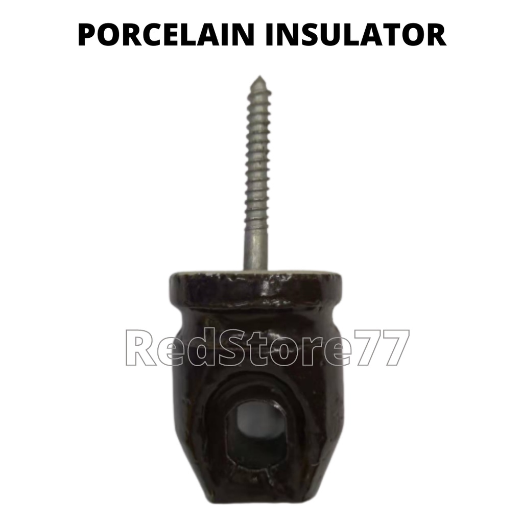 PORCELAIN INSULATORS FOR OVERHEAD AND WIRING / SCREW INSULATOR / STAY ...