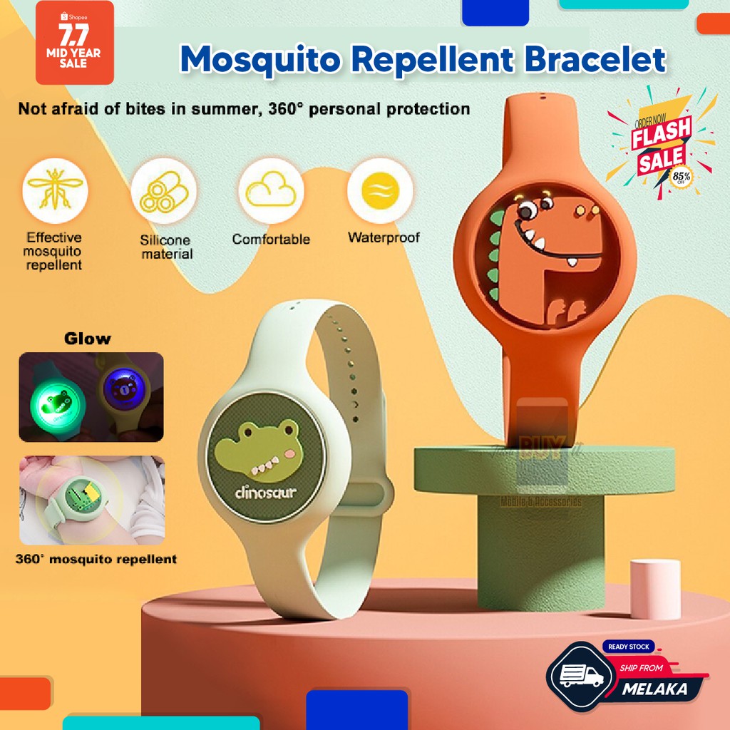 Children's Mosquito Repellent Watch Light Korea Bikit Guard Insect Pest ...