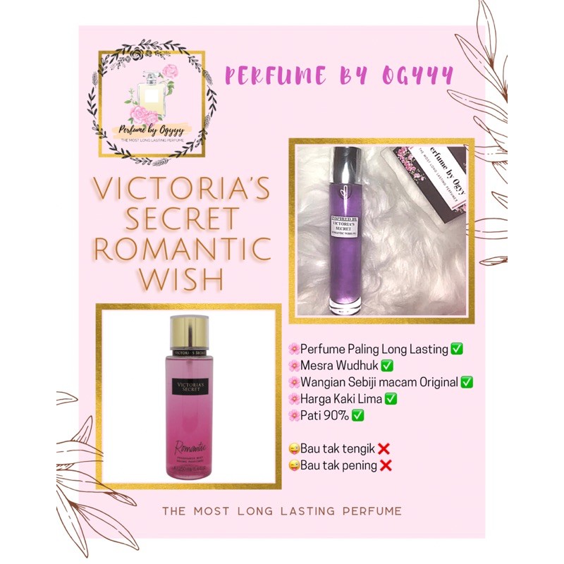 Victoria’s Secret Romantic Wish (Perfume bandung viral long lasting ...