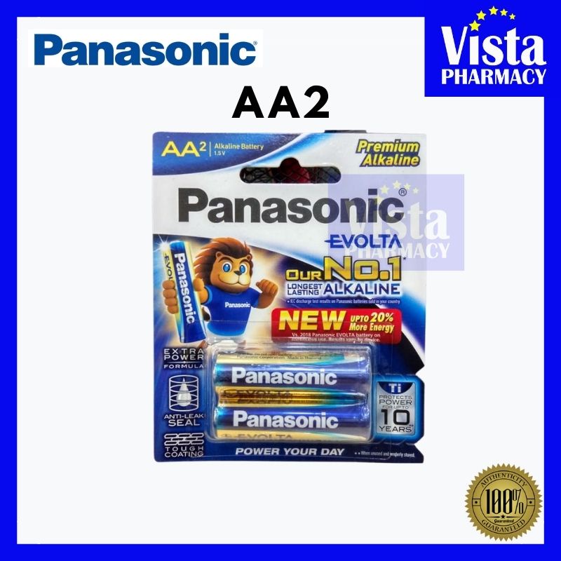 Panasonic Elovta Alkaline Battery 1.5v ( AA2 / AAA2 / AAA4 ) | Shopee Malaysia