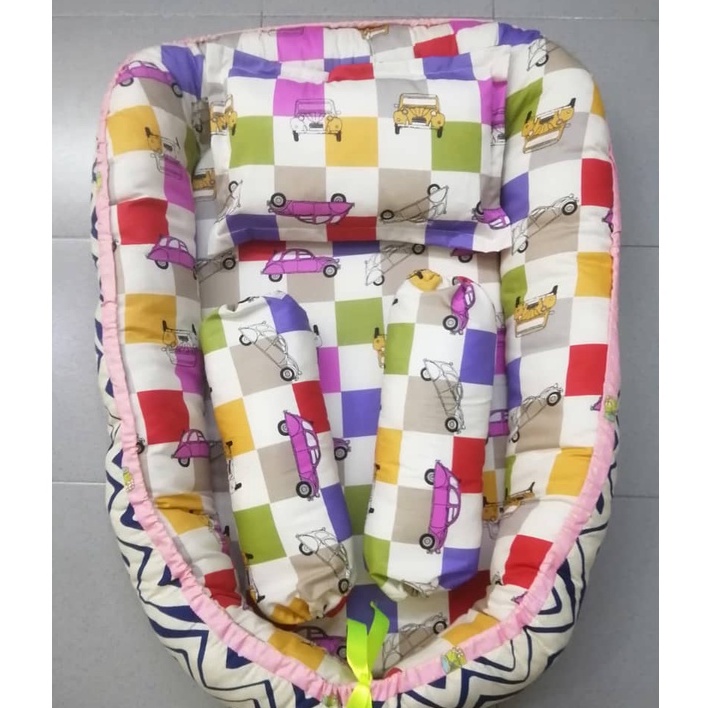 Portable Baby Nest 5 in 1 & Toto Bayi 2in1(Preschoolers) Cute Travel ...