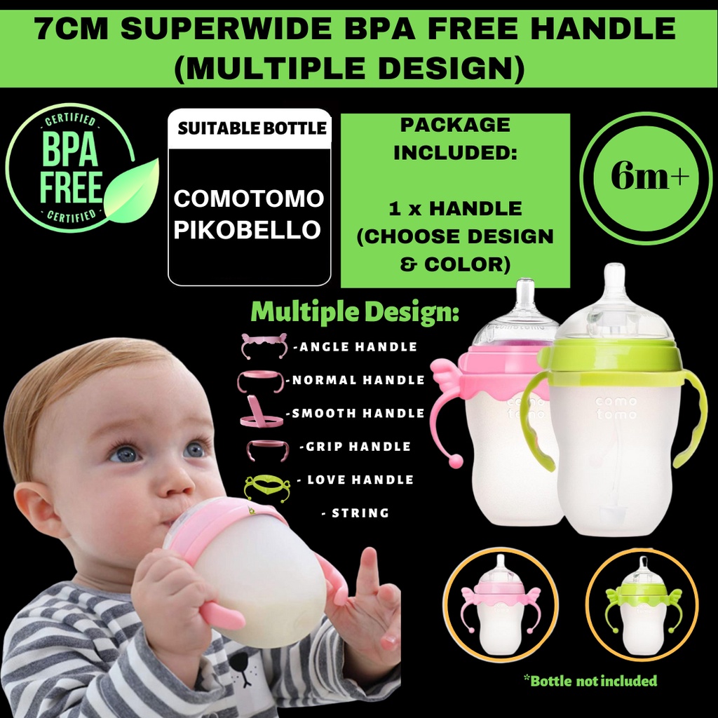 Handle Holder for Comotomo Piko Bello Feeding Feeding Bottle Angle Wing ...